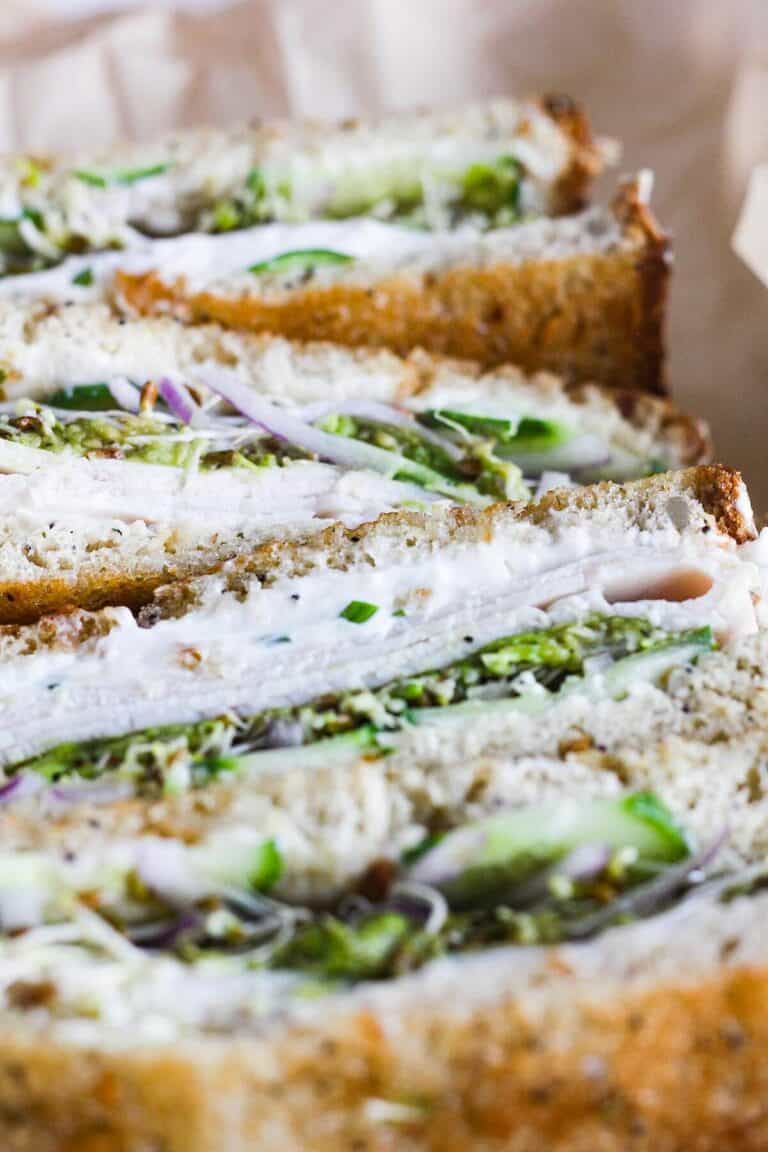 Turkey Avocado Sandwich - Tao of Spice