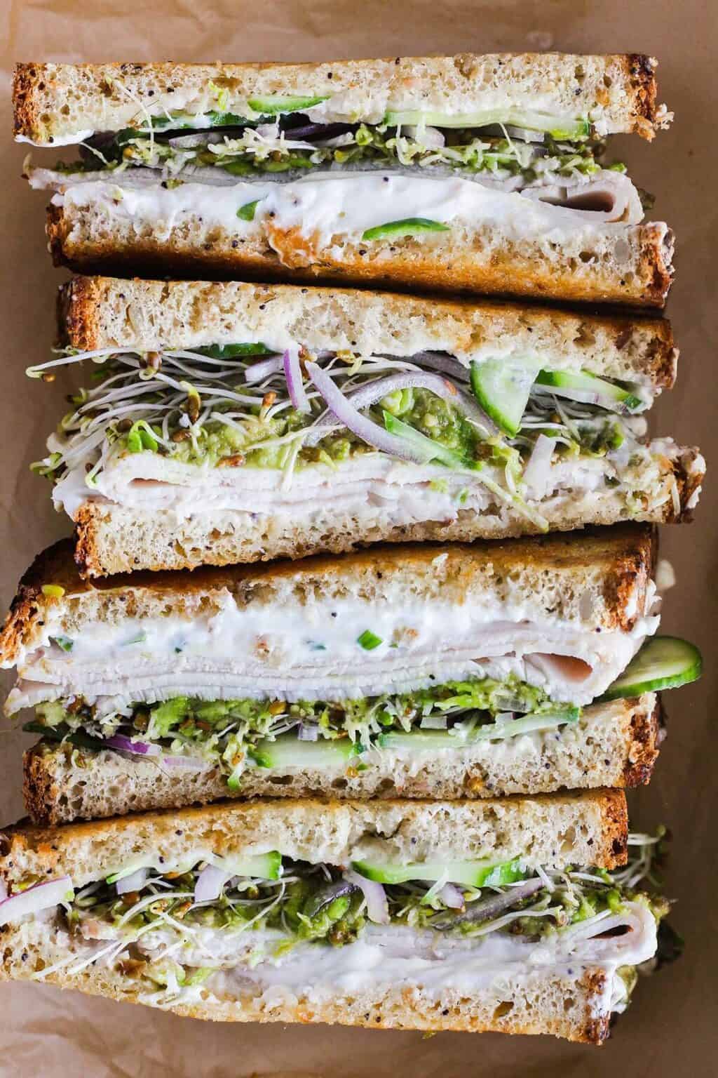 Turkey Avocado Sandwich - Tao of Spice