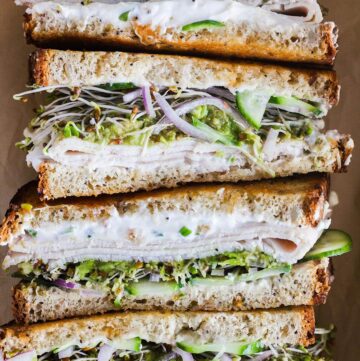 Turkey Avocado Sandwich - Tao of Spice
