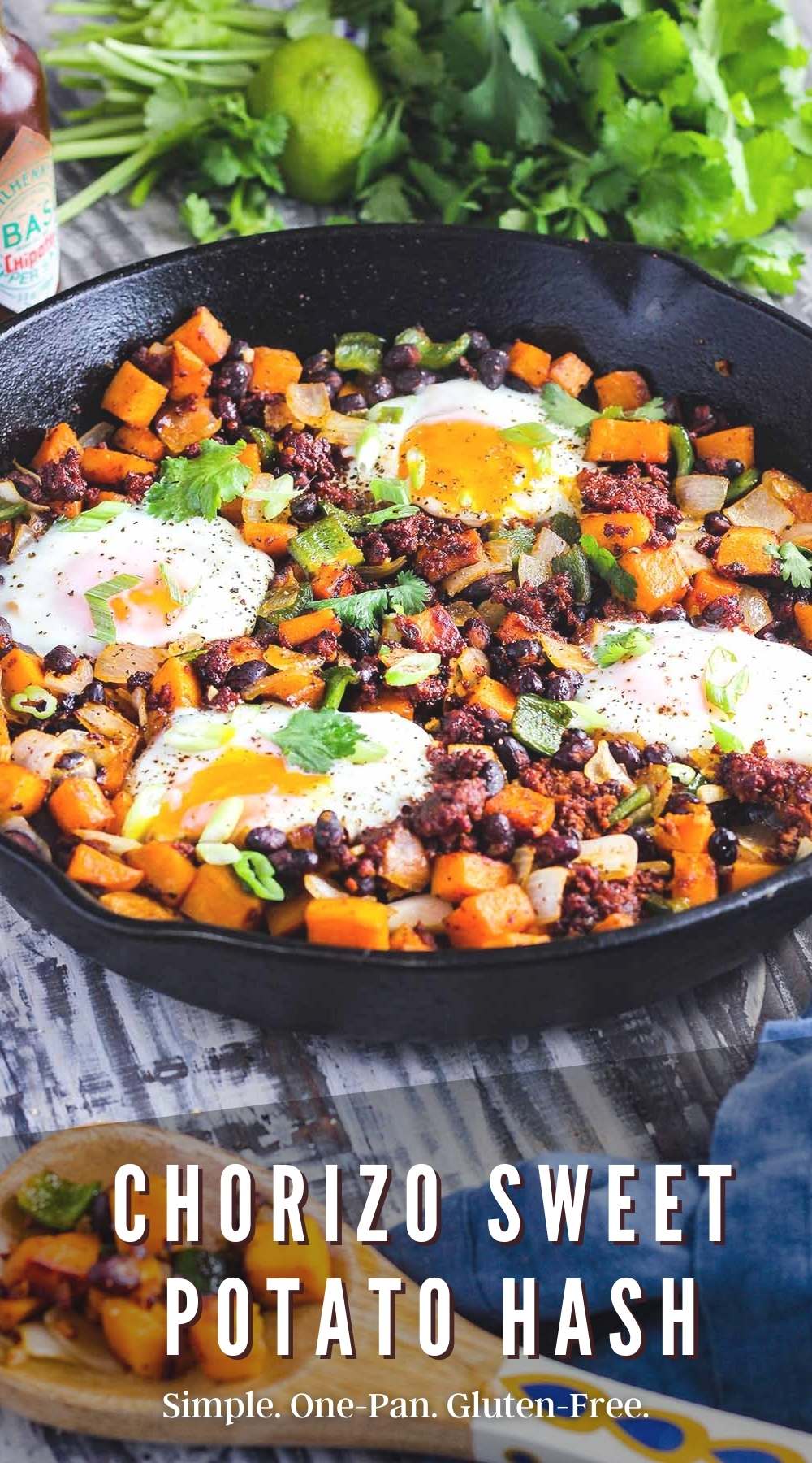 Chorizo Sweet Potato Hash - Tao of Spice