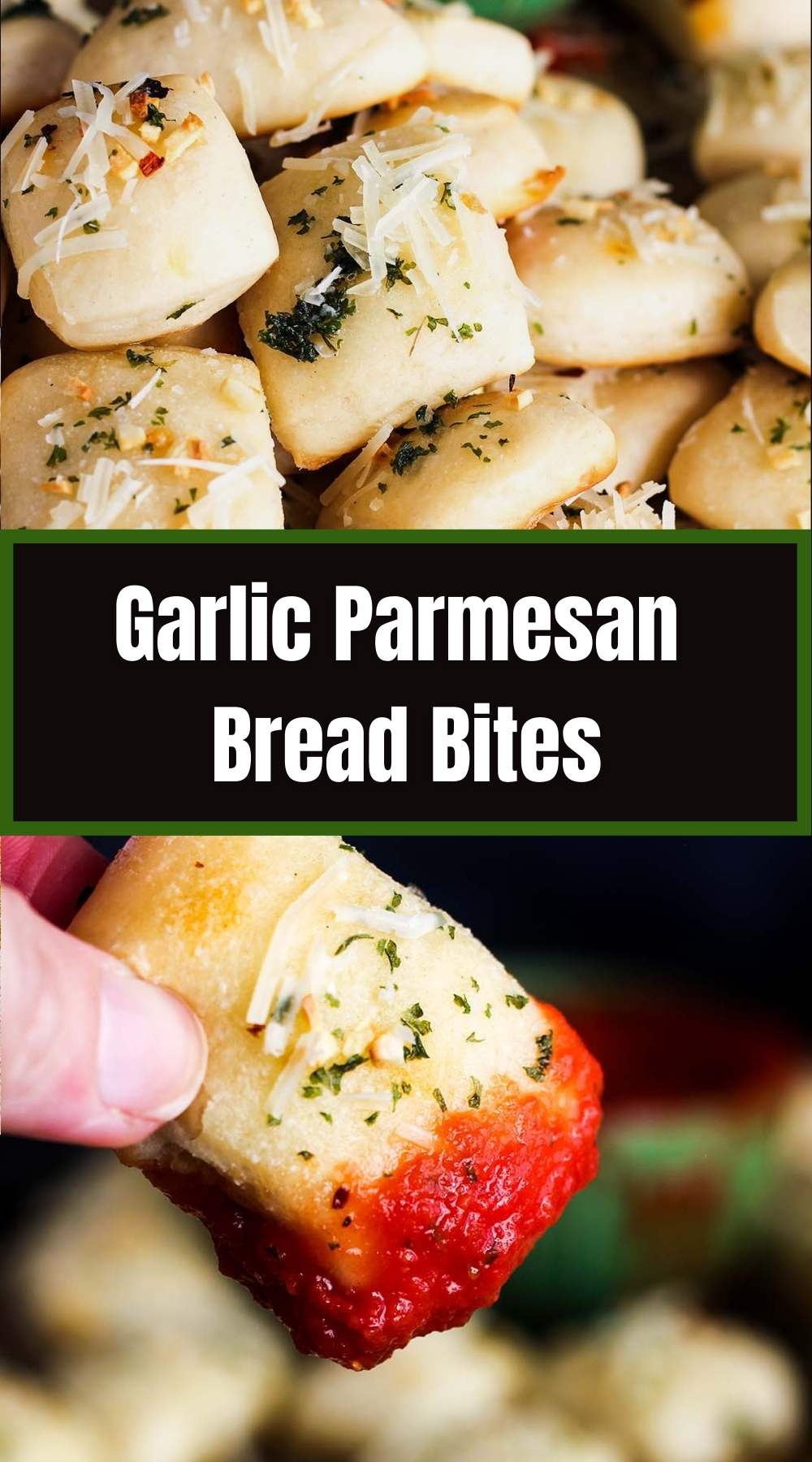 Garlic Parmesan Bread Bites - Tao of Spice
