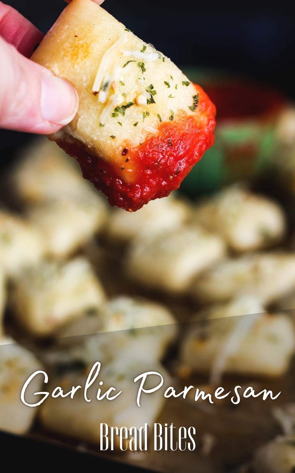 Garlic Parmesan Bread Bites - Tao of Spice