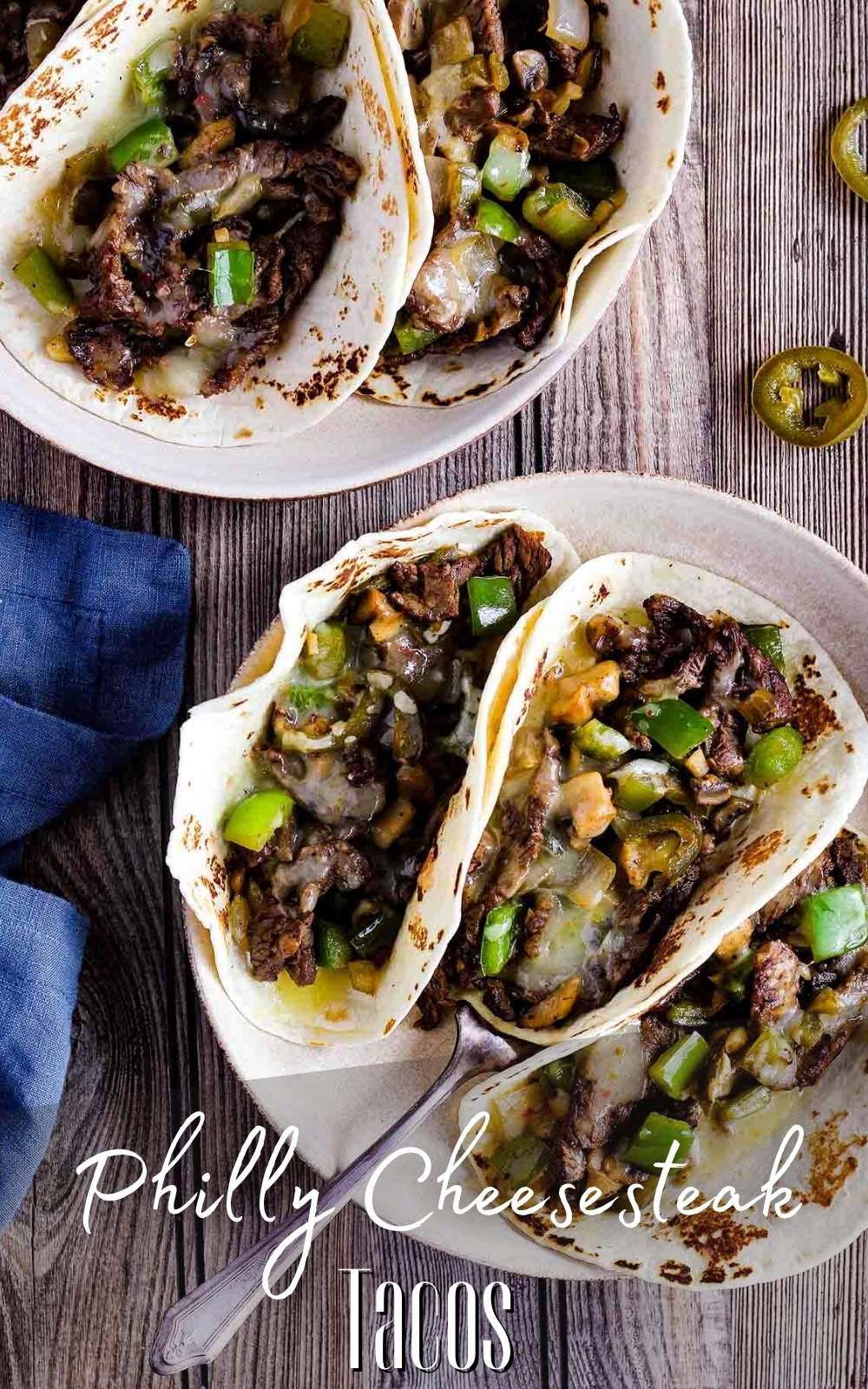 Philly Cheesesteak Tacos - Tao of Spice