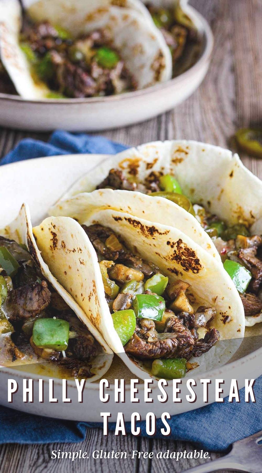 Philly Cheesesteak Tacos - Tao of Spice