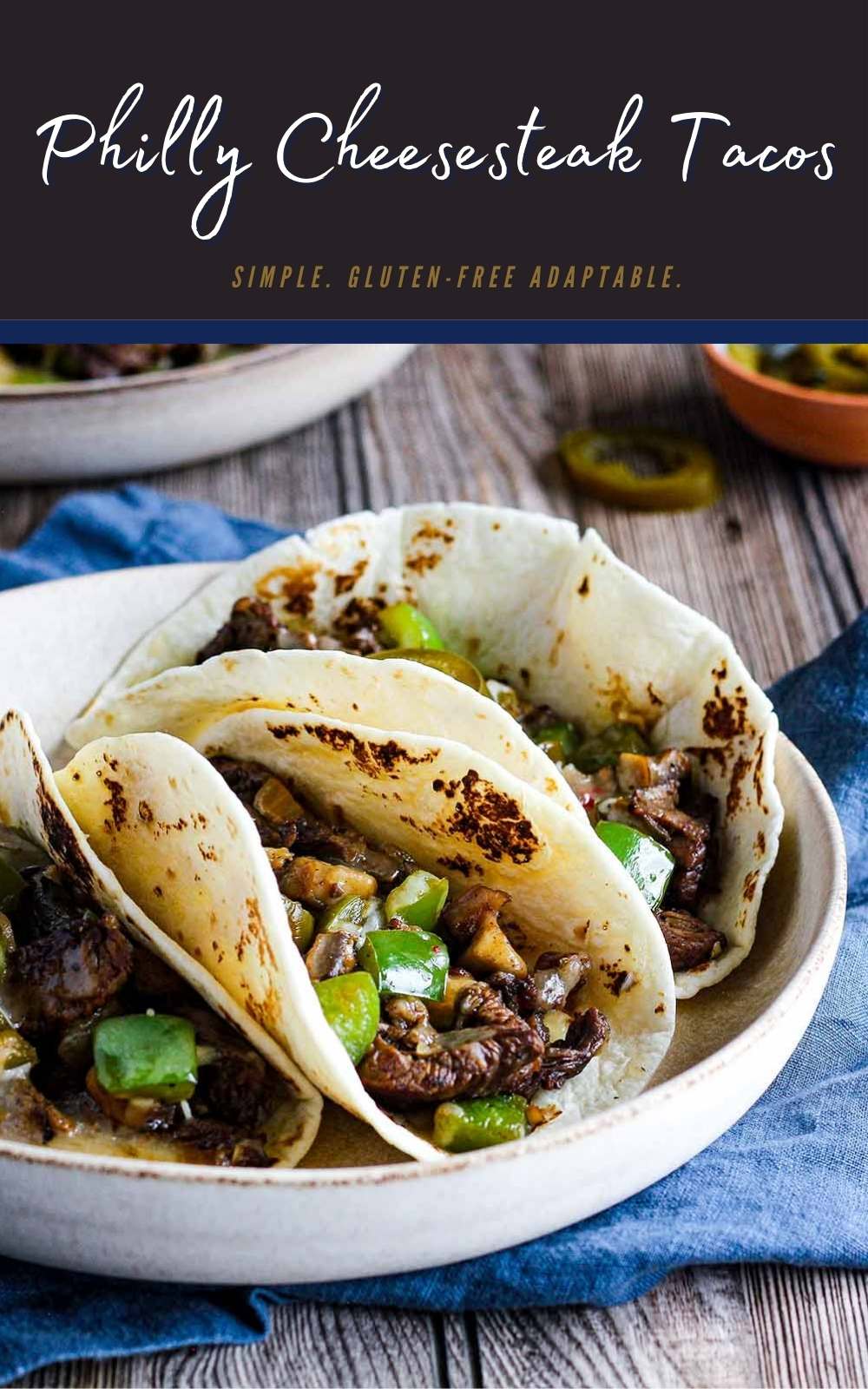 Philly Cheesesteak Tacos - Tao of Spice