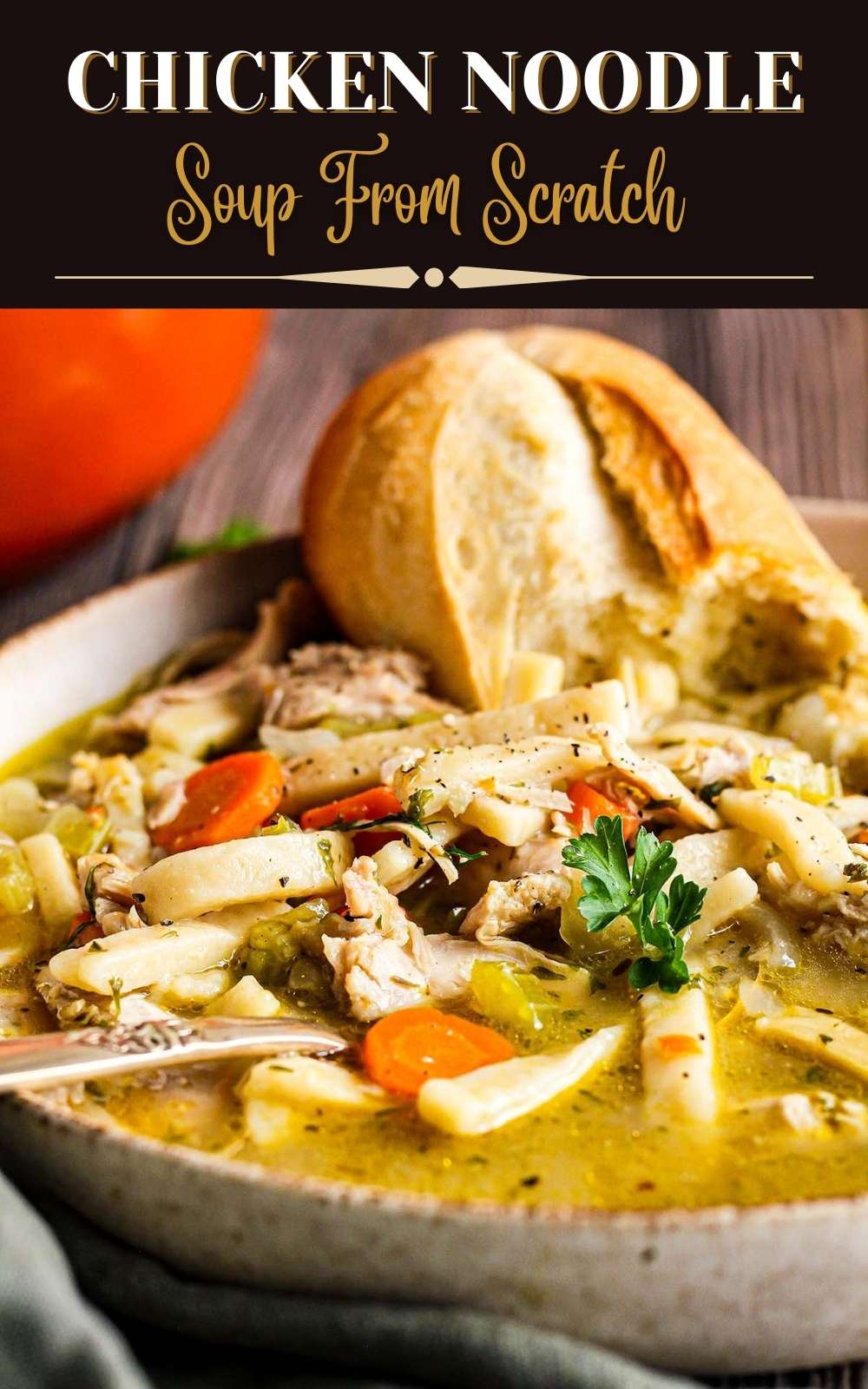 Dutch Oven Chicken Noodle Soup - Tao of Spice