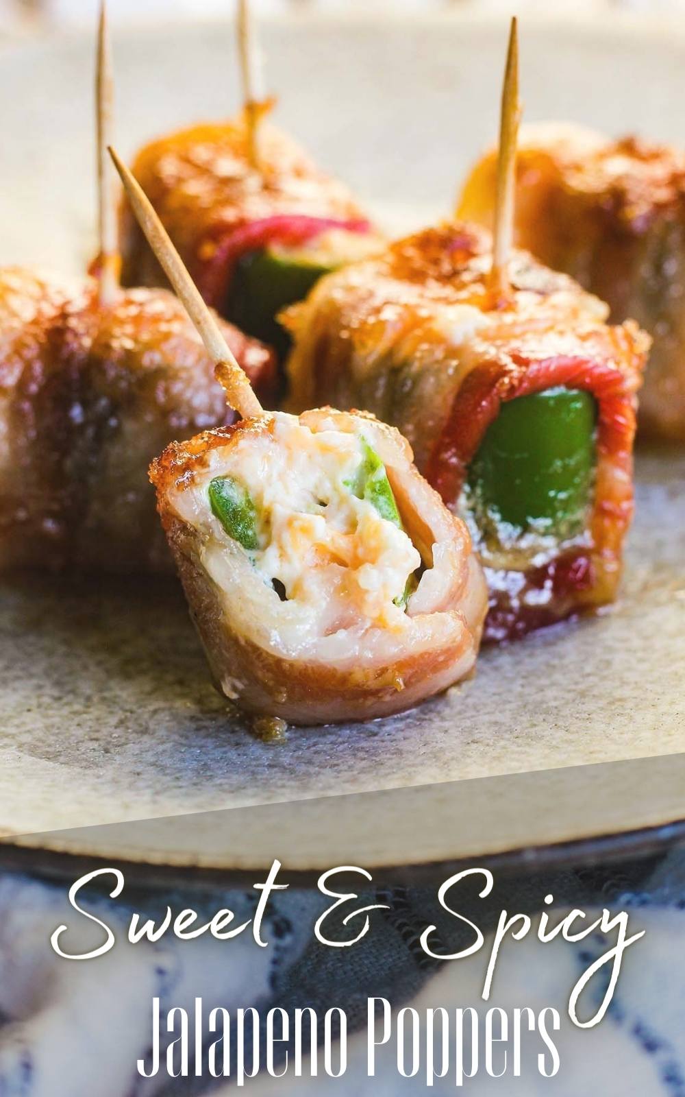 Jalapeno Poppers with Brown Sugar Bacon - Tao of Spice