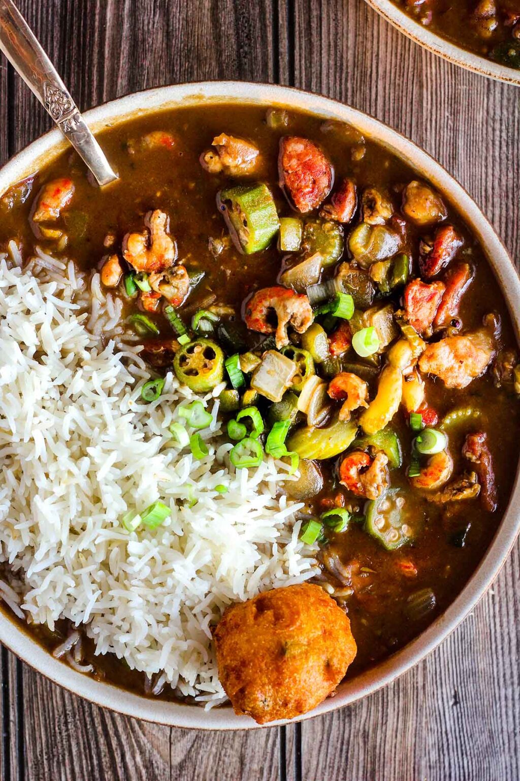 Gumbo with Crawfish, Andouille, and Chicken - Tao of Spice