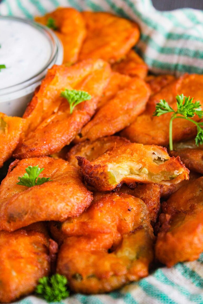 Fried Buffalo Pickles - Tao of Spice