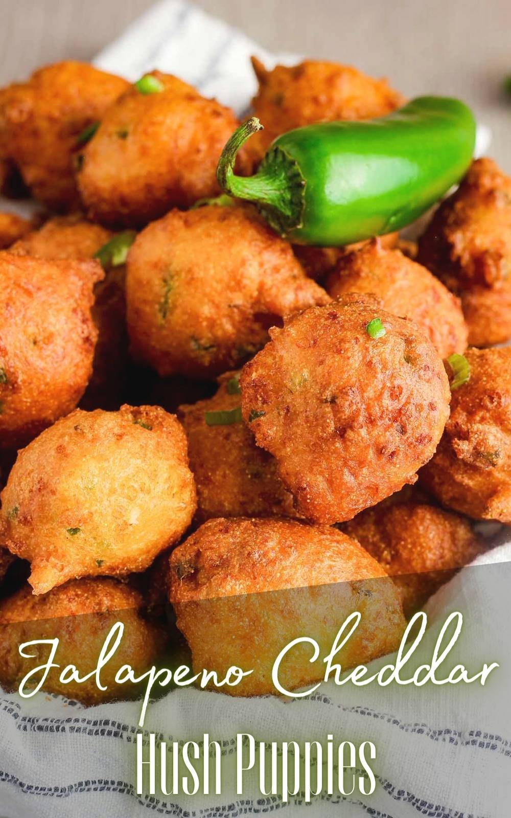 Jalapeno Cheddar Hush Puppies - Tao of Spice