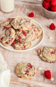 White Chocolate Raspberry Cookies - Tao of Spice