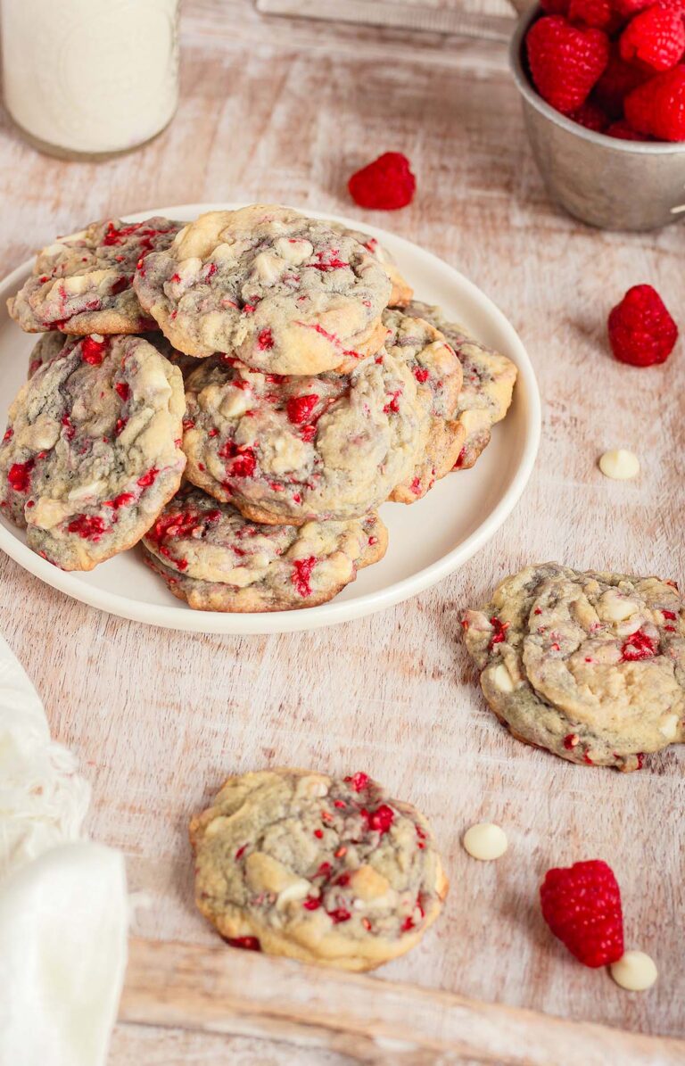 White Chocolate Raspberry Cookies - Tao of Spice