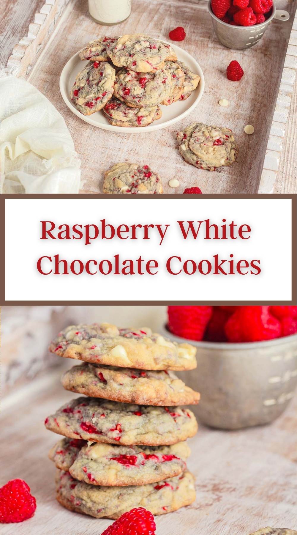 White Chocolate Raspberry Cookies - Tao of Spice