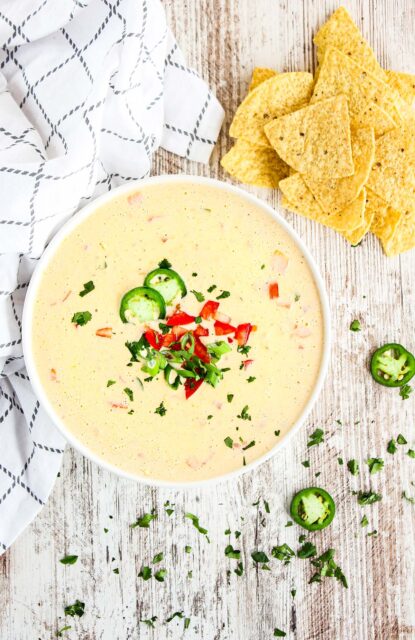 Three Cheese Queso - Tao of Spice