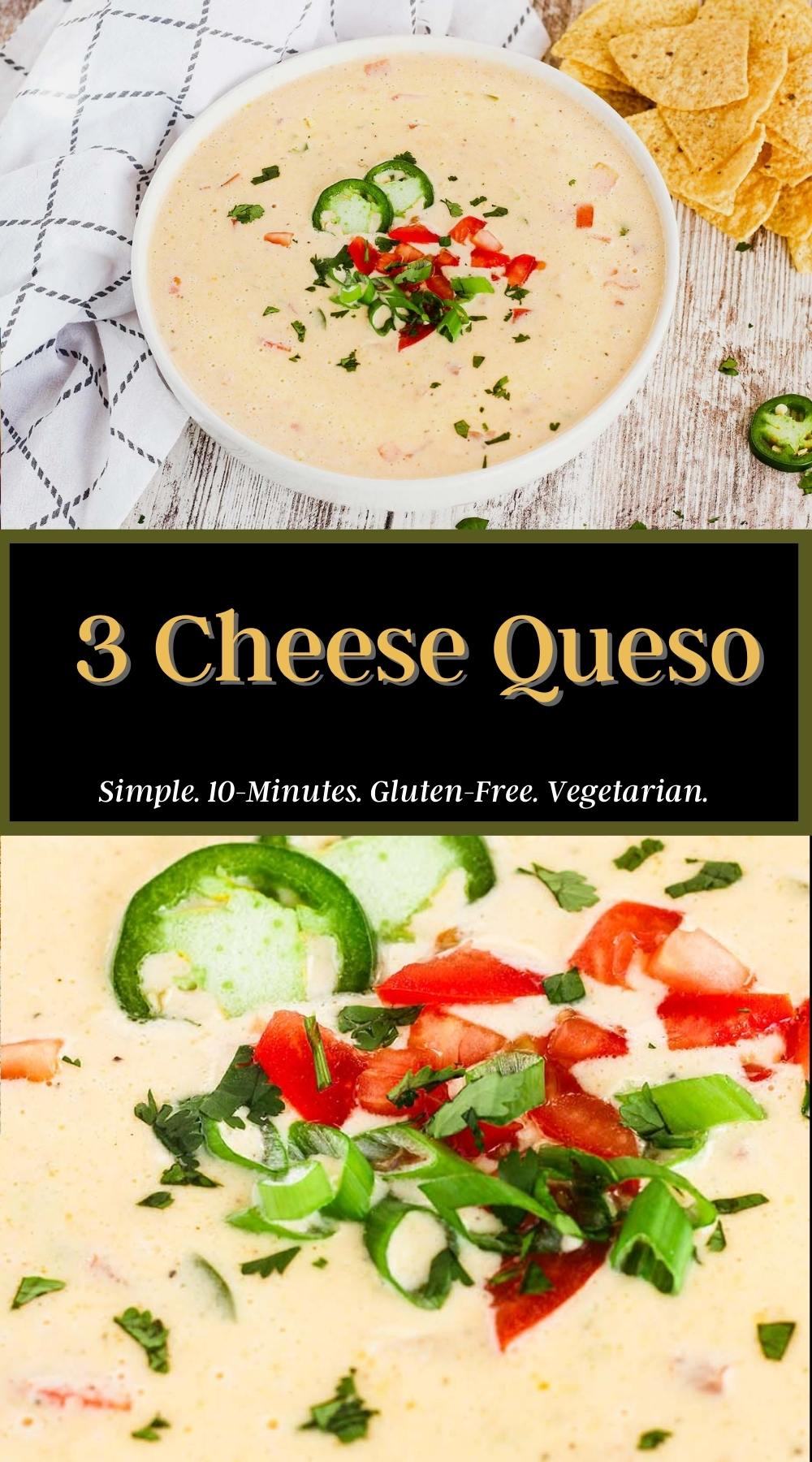 Three Cheese Queso - Tao of Spice