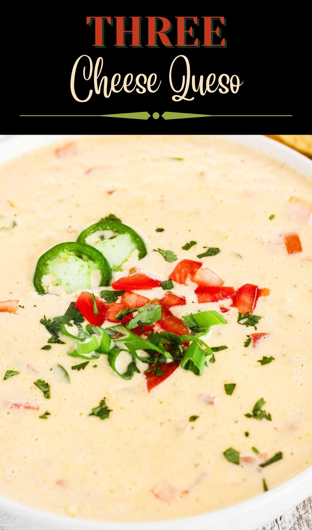 Three Cheese Queso - Tao of Spice