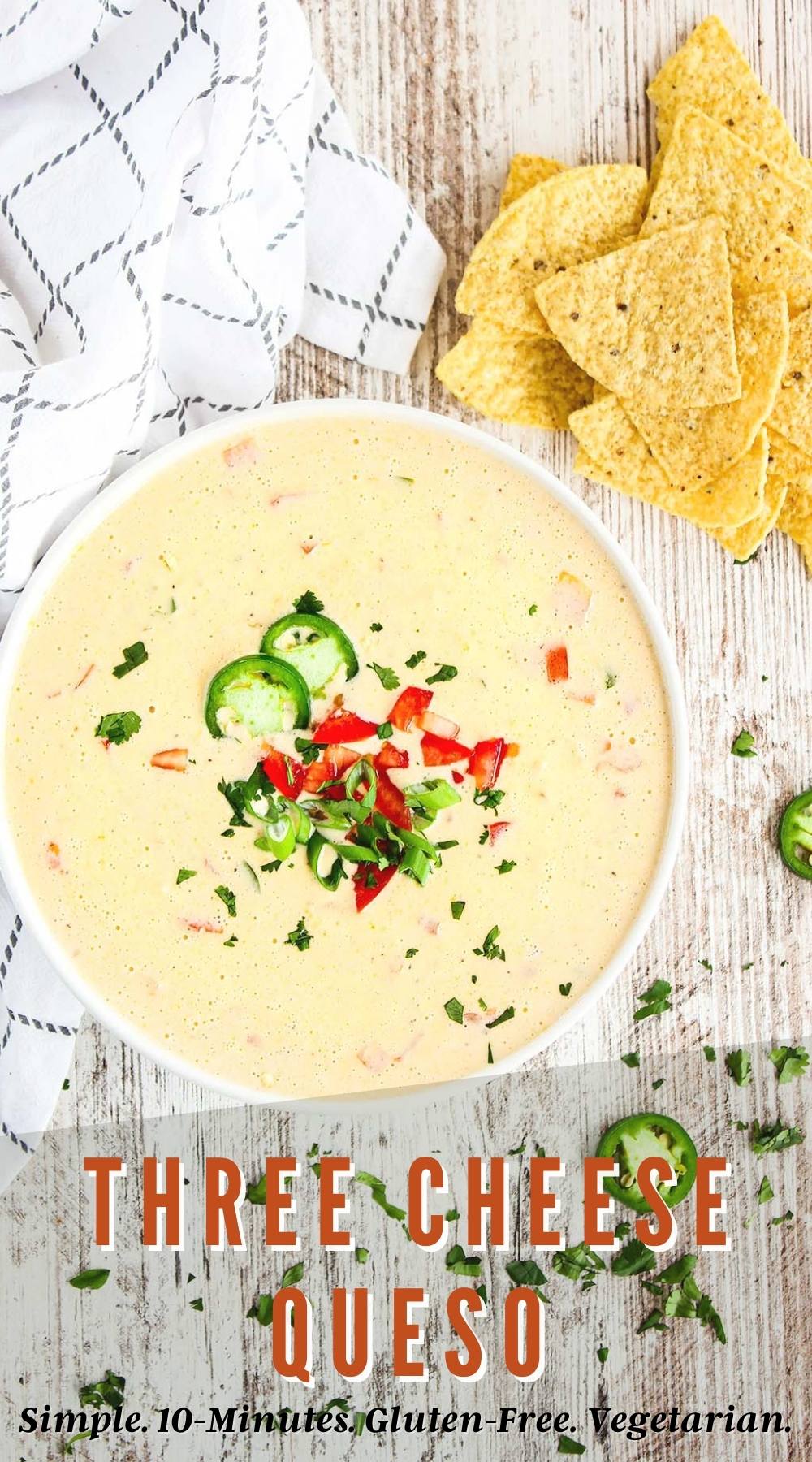 Three Cheese Queso - Tao of Spice