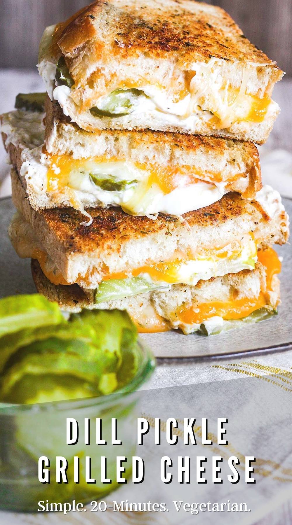 Pickle Grilled Cheese Sandwich - Tao of Spice