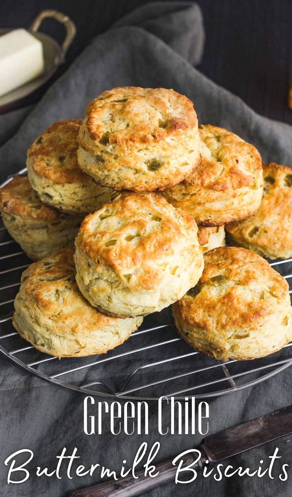 Green Chile Biscuits - Tao of Spice