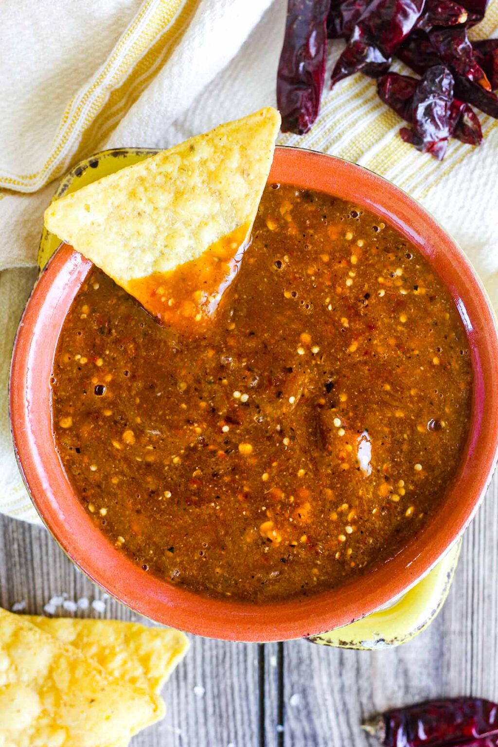 Roasted Chile de Árbol Salsa - Tao of Spice