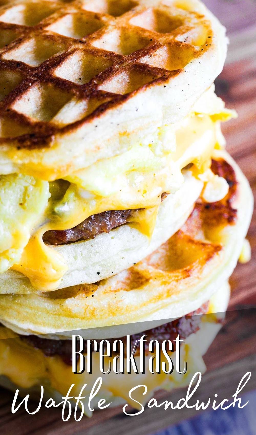 Breakfast Waffle Sandwich - Tao of Spice