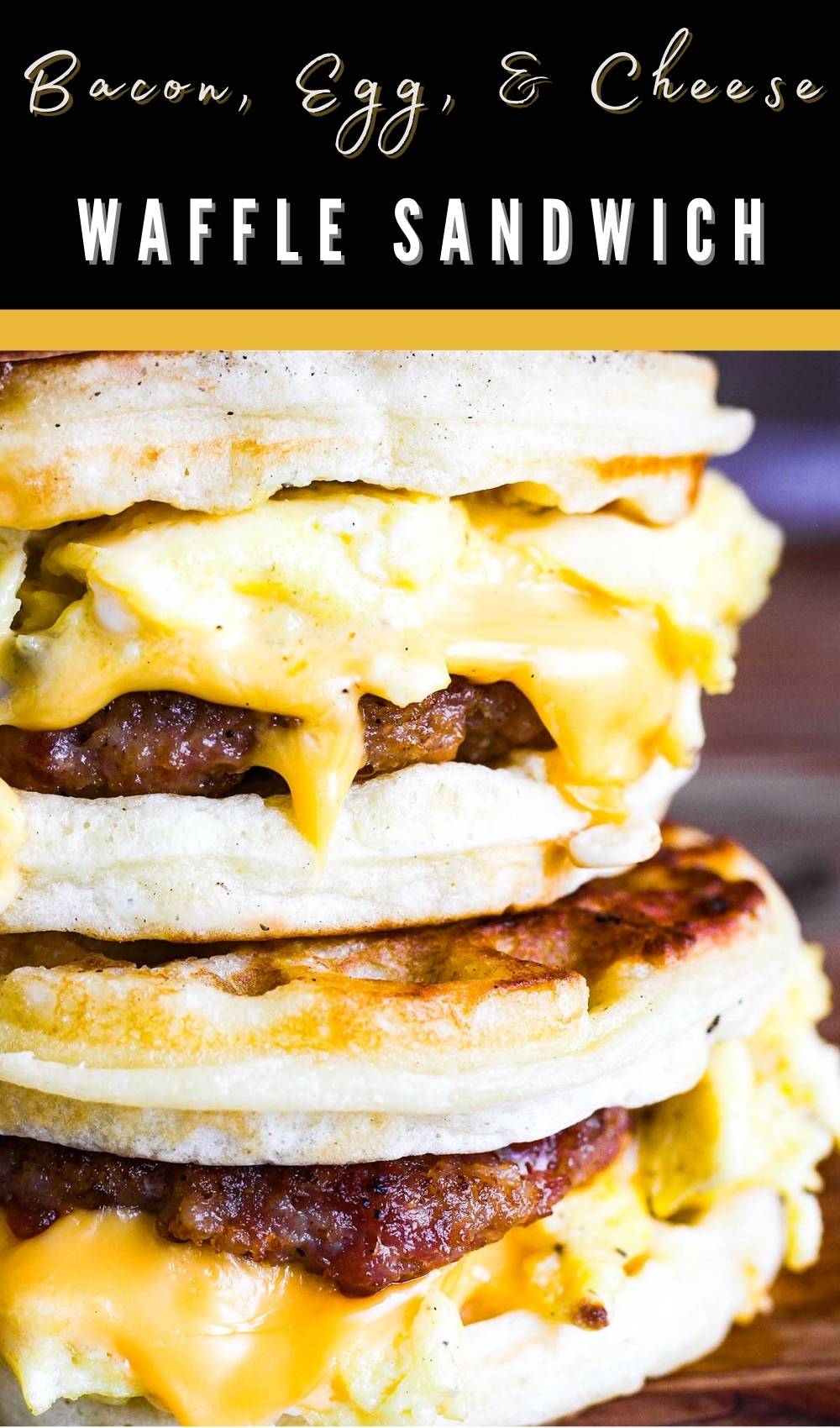 Breakfast Waffle Sandwich - Tao of Spice