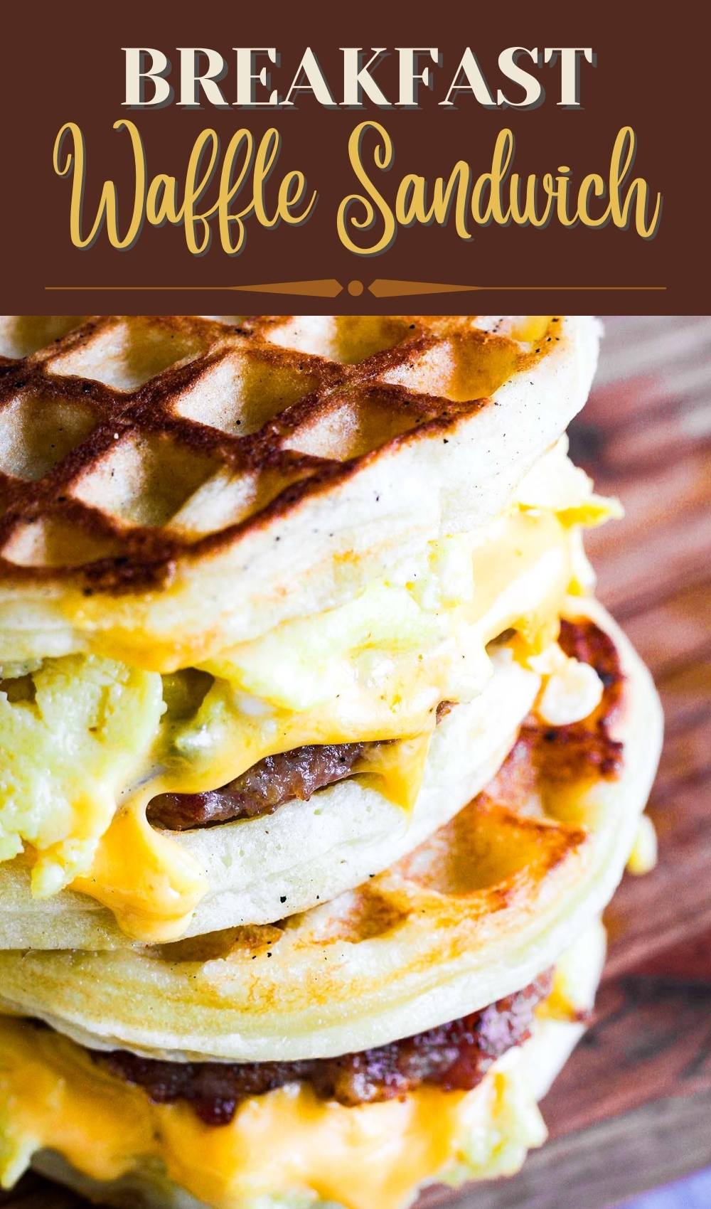 Breakfast Waffle Sandwich - Tao of Spice